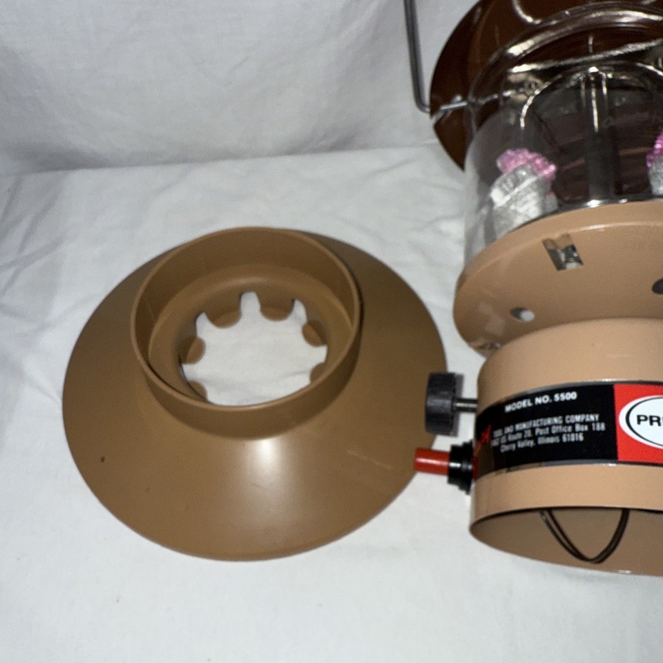 Century Primus Two Mantle Propane Lantern 5500 Push Ignition Hard Case ...