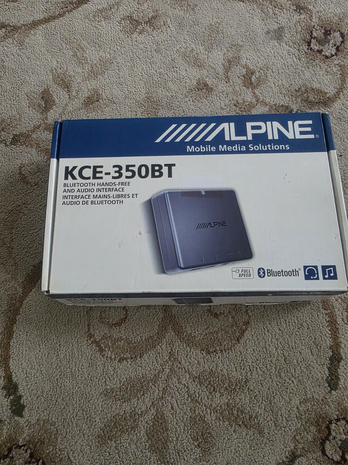 ALPINE BLUETOOTH KCE-350BT | eBay