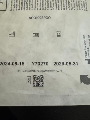 NEW - HARMONIC 700 SHEARS, REF HAR736, EXP 2029-05 | eBay