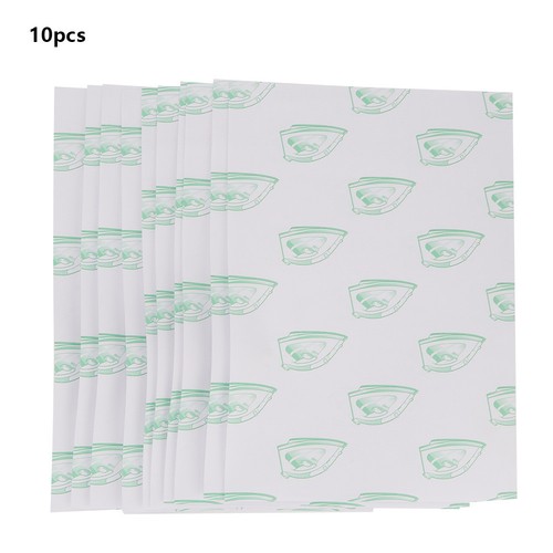 10Pcs/Set Shirt Heat Transfer Paper Light Color Thermal Transfers ...