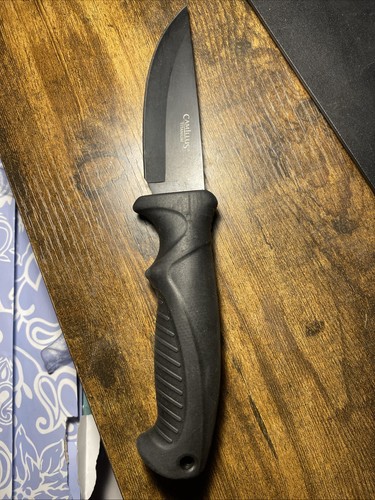 Camillus Titanium Fixed Blade Knife with Sheath | eBay