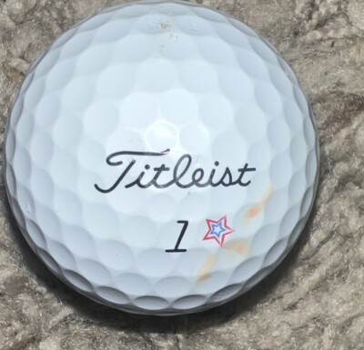 Titleist ProV1 Golf Golf ball Rare golf ball blue and white star ...