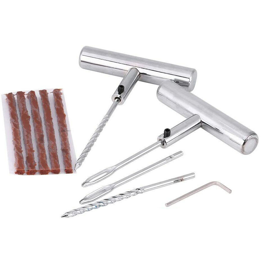 UK 38*Emergency Tyre Repair Kit Heavy Duty Car Tire Vehicle Puncture ...