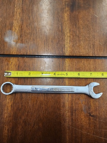 CRAFTSMAN -VV - 44697 5/8" SAE 12 POINT COMBINATION WRENCH MADE IN USA ...