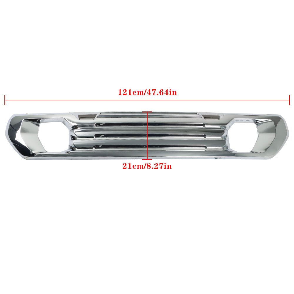 84176747 Front Lower Bumper Filler Chrome Fit For GMC 19-21 Sierra 1500 ...