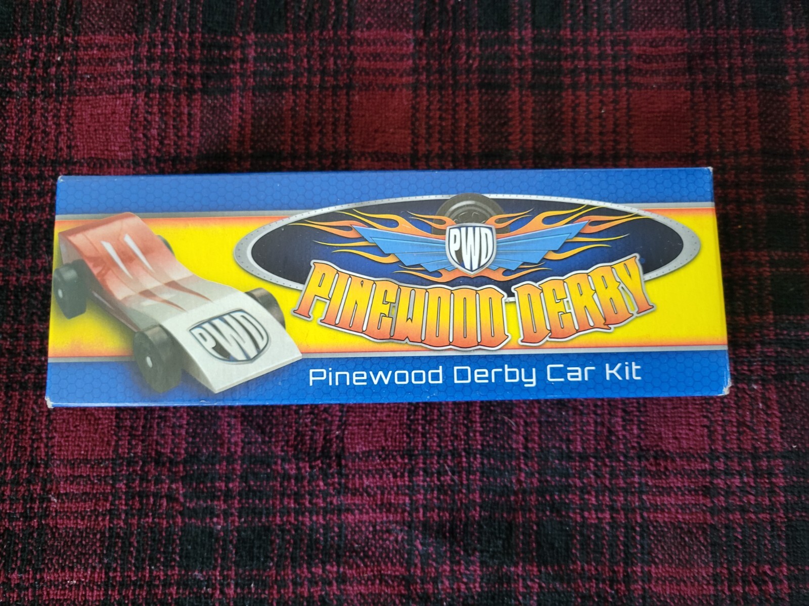 PINE WOOD DERBY CAR KIT HAVE A CUB SCOUT DERBY GRAND PRIX KIT BOX GOOD ...