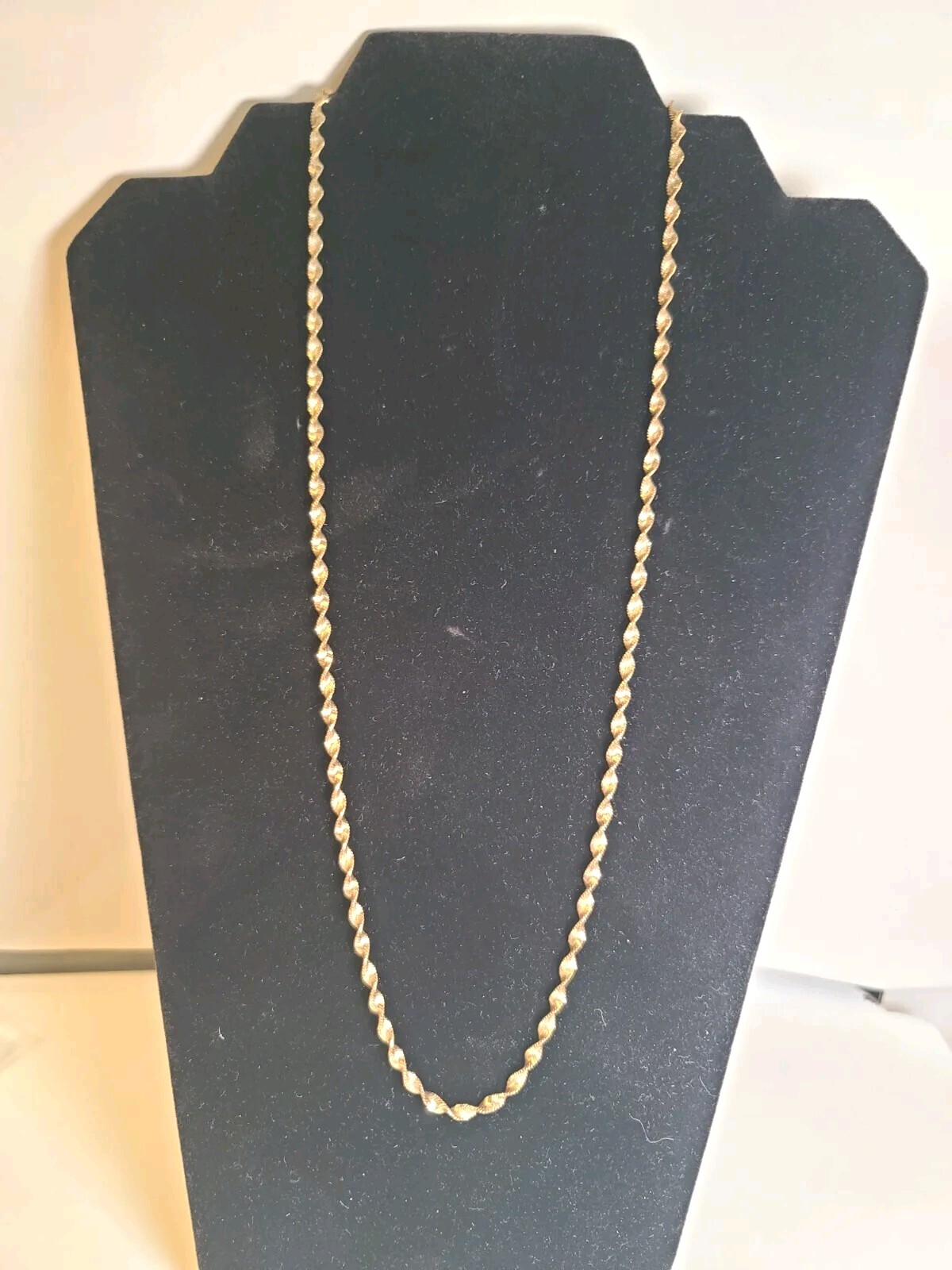 Beautiful 12" Vintage Italy Gold Plated 925 Sterling … - Gem