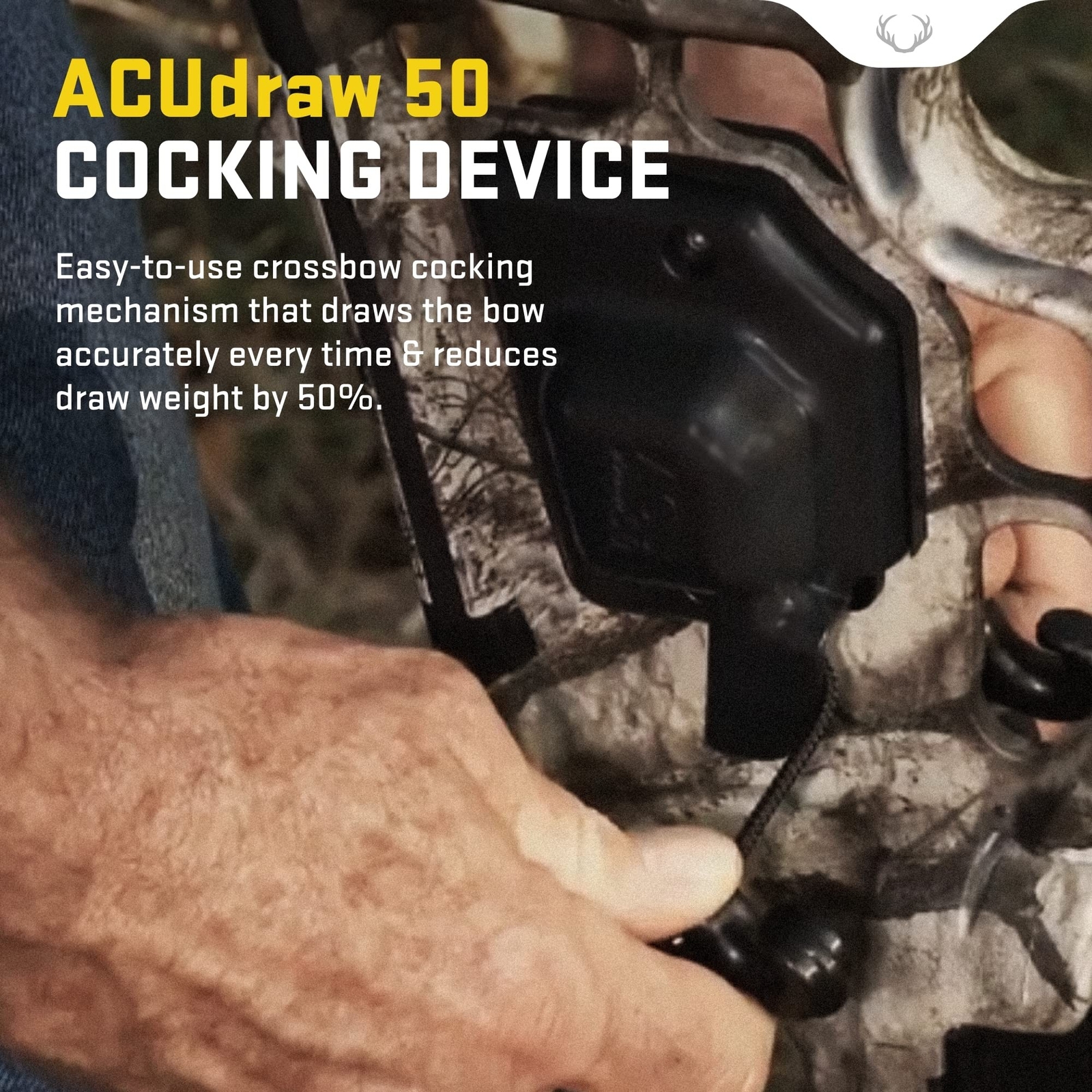 TenPoint ACUdraw 50 Cocking Device - Reduces Draw Weight by 50% - Built ...