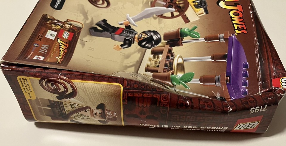 LEGO Indiana Jones: Ambush in Cairo - 7195 - NEW Factory Sealed - Read ...