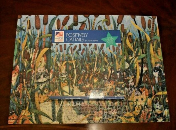 Positively Cattails by Jamie Perry 1000 PC 20 X 27 Great American ...