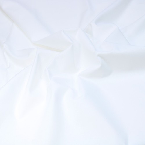 10 & 20 Metre 100% Pure White Cotton Length Excellent Finish Fabric 44 ...
