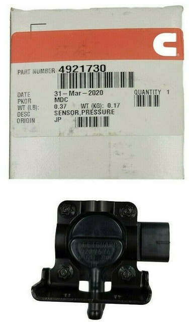 Genuine Cummins Exhaust Pressure Differential Sensor Model 4921730 for ...