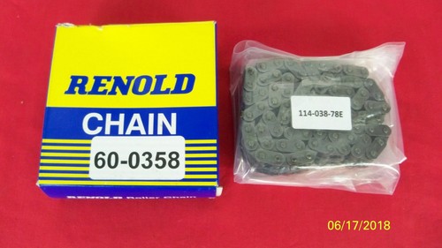 1959-74 TRIUMPH 3TA 5TA T100 T100R NEW RENOLD PRIMARY CHAIN 60-0358 ...