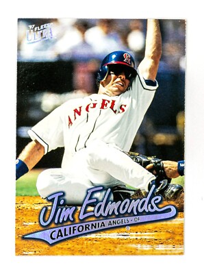 Jim Edmonds #25 (1997 Fleer Ultra) Baseball Card, California Angels | eBay