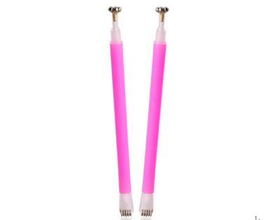Magic 3D Magnetic Magical Flower Cat Eye Magnet Pen DIY Nail Art UV Gel ...