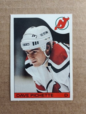 DAVE PICHETTE New Jersey DEVILS 1985-86 TOPPS HOCKEY CARD #21 | eBay