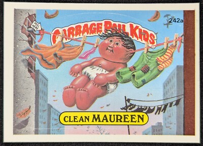 Clean Maureen 1986 Garbage Pail Kids Topps Card #242a (NM) | eBay