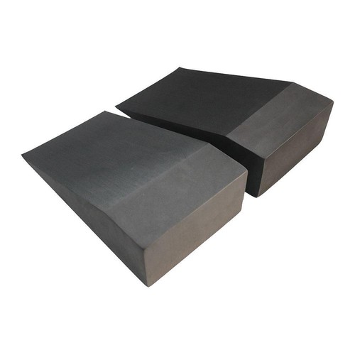 2x Foam Yoga Wedge Blocks Nonslip Leg Strength for Stretching Pilates ...