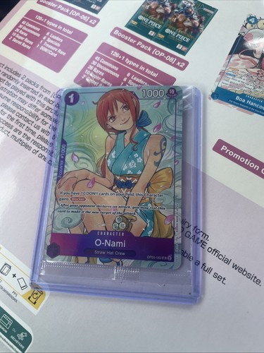 OP05-062 O-Nami Full Art Promo Card One Piece Illustration Box Vol. 1 ...