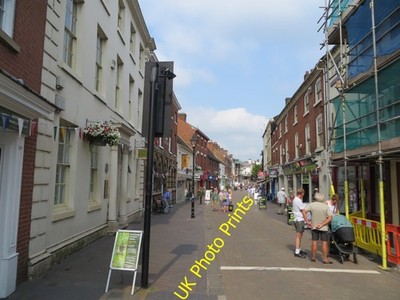 Photo 6x4 High Street in Stone Stone/SJ9034 Looking north-westward ...