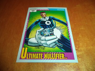 Ultimate Nullifier # 130 - 1991 Marvel Universe Series 2 Impel Base ...