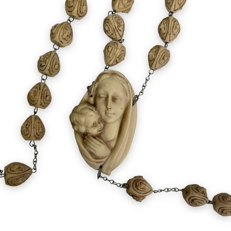 Extra Large Resin Wall Decor Hanging Rosary Catholic Religious Crucifix ...