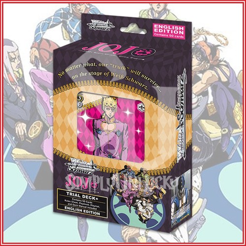 WEISS SCHWARZ TCG: JOJO'S BIZARRE ADVENTURE GOLDEN WIND TRIAL DECK ...