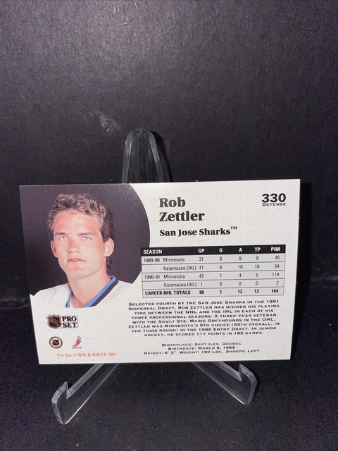 1991-92 Pro Set - #330 Rob Zettler for sale online | eBay