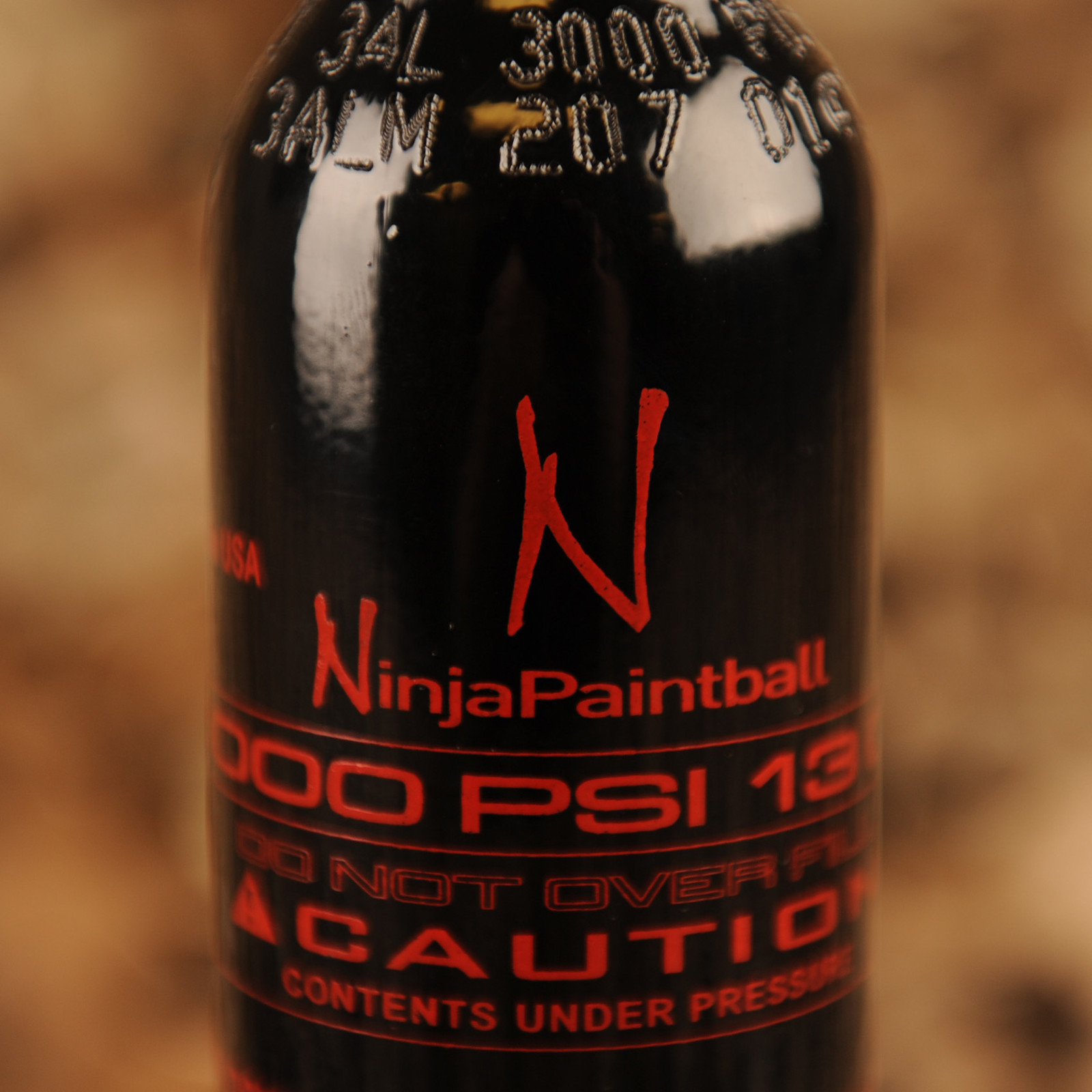 NEW Ninja Paintball Aluminum HPA Air Tank w/ Adjustable Regulator ...