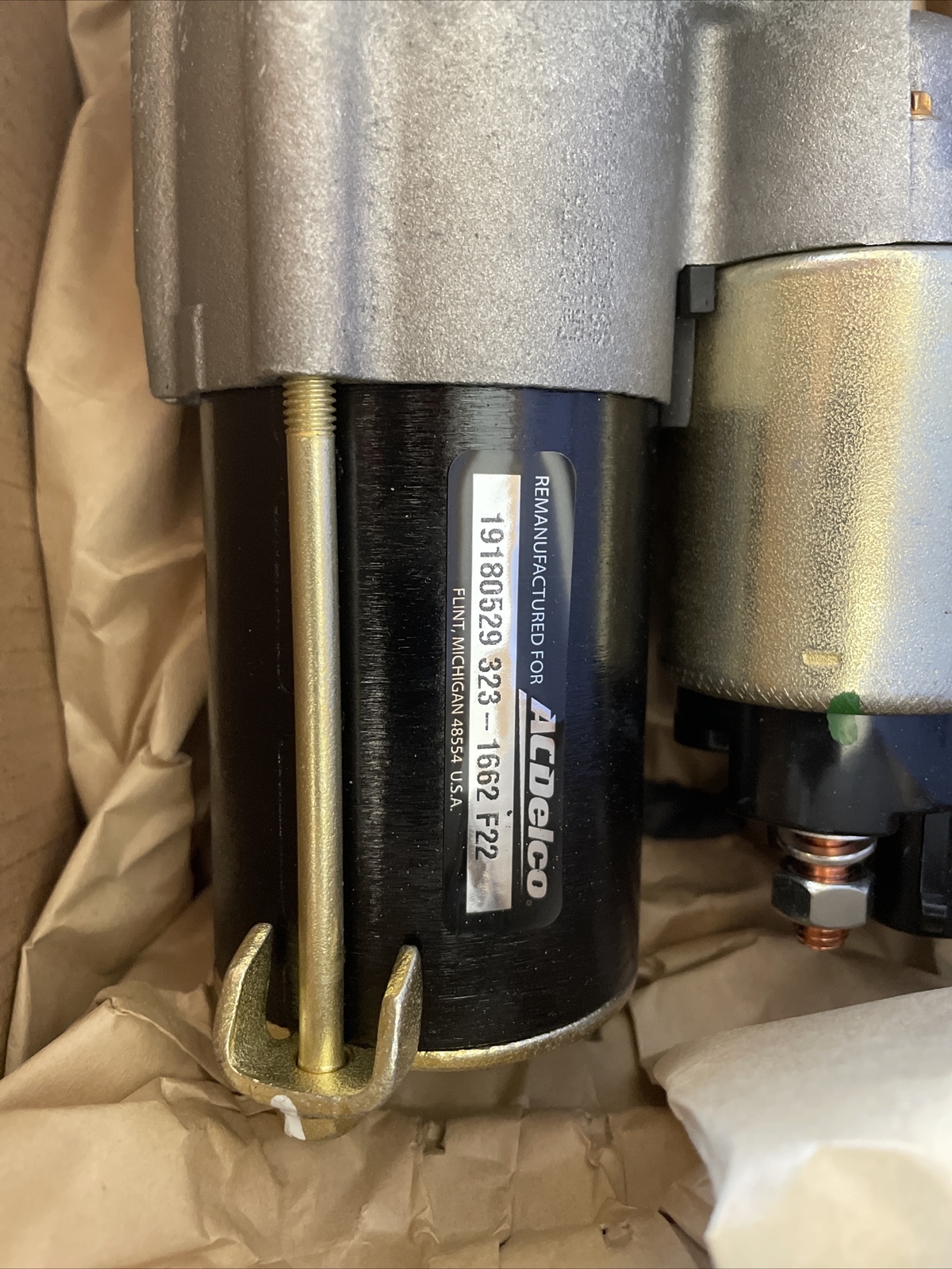 ACDelco 323-1662 Starter Motor, Remanufactured, New | eBay