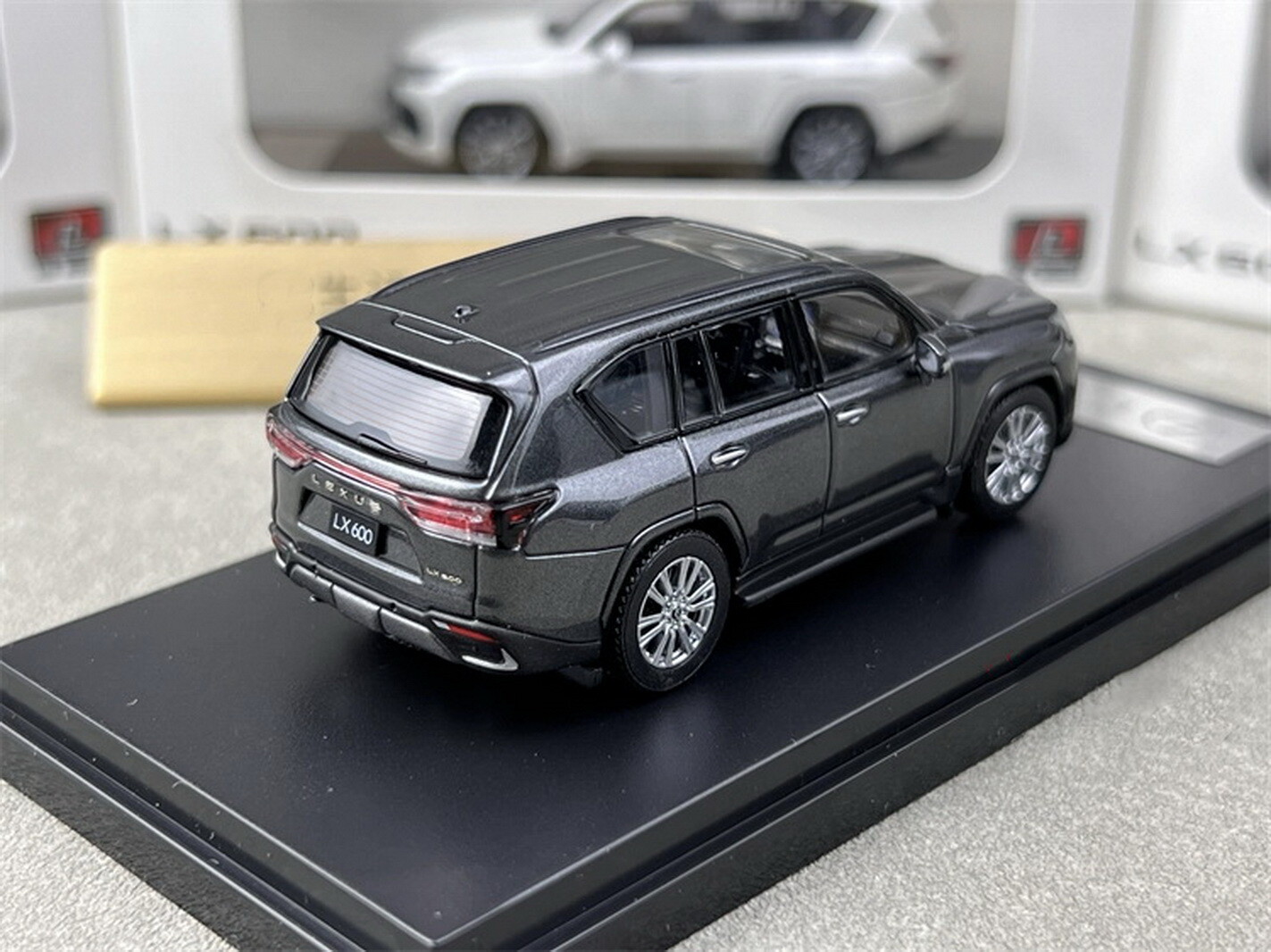 LCD 1/64 Scale Lexus LX600 SUV Grey Diecast Car Model Collection Toy ...