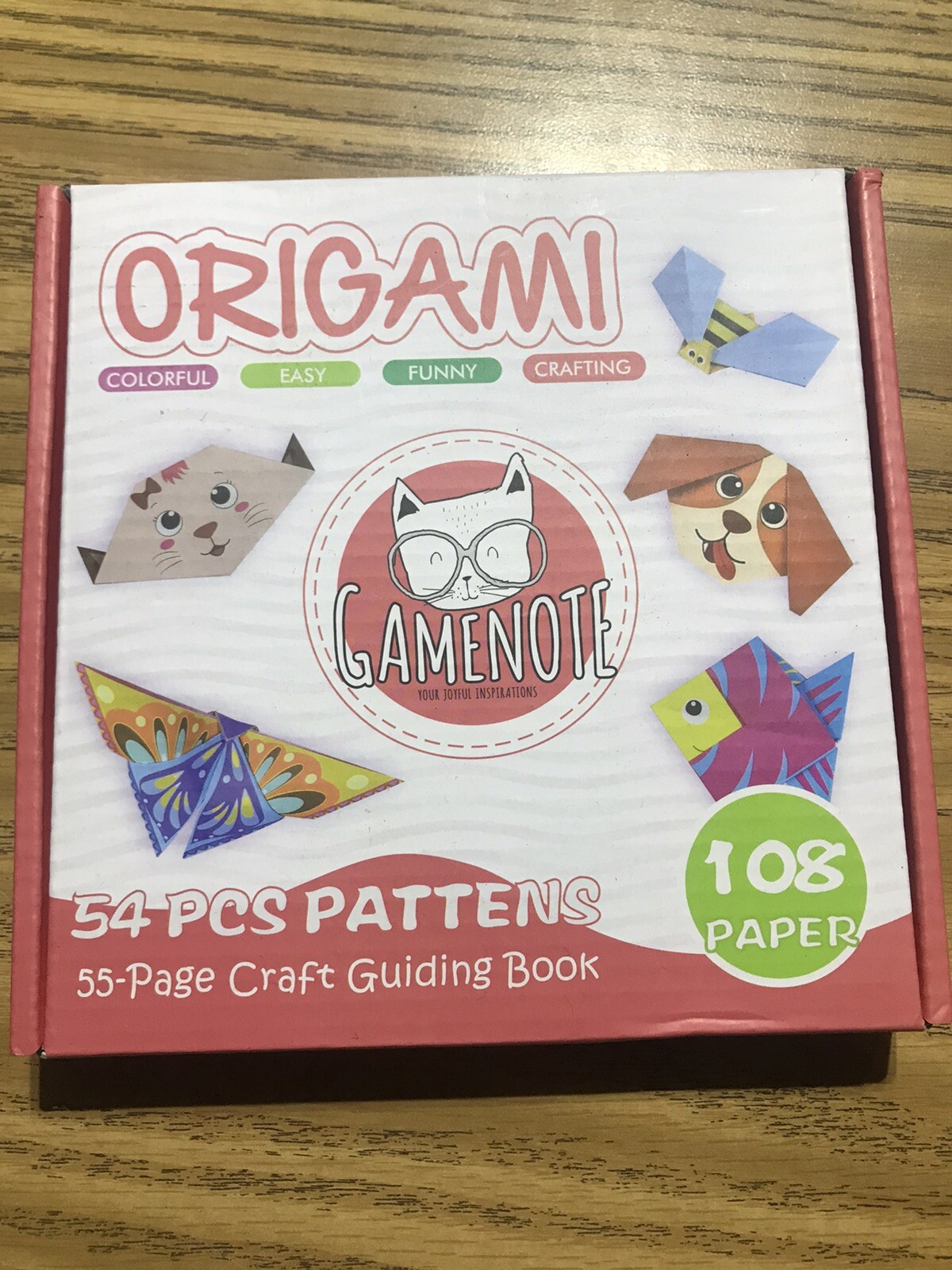 Gamenote 14x14 cm Kids Origami Kit - Multicolor, 118 Papers for sale ...
