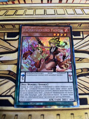 Yugioh Fasolfakkord Fancia ANGU-DE017 Collectors Rare EX | eBay.de