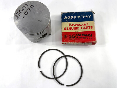 NOS KAWASAKI 1974 KX250 PISTON KIT 13001-070 | eBay