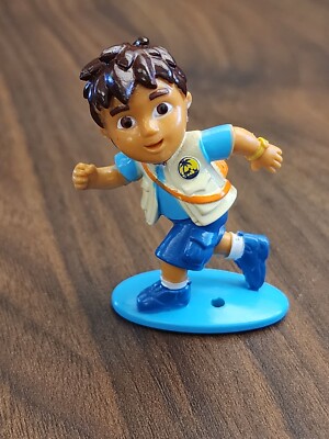 Go Diego Go Running Cake Topper 2.5 Inch Figure Figurine 2007 Viacom | eBay