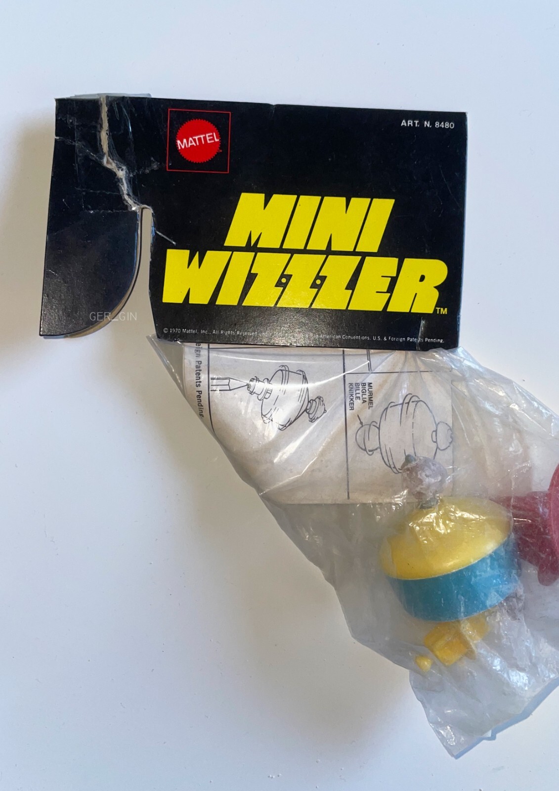 MINI WIZ-Z-ZER WIZZZER x24 pcs STORE DISPLAY + BROWN BOX | 1970 Mattel ...