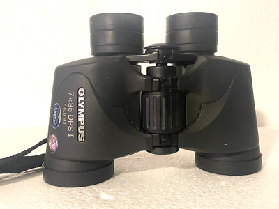 🔥Olympus 7x35 DPS I Field 9.3° Black Binoculars w/ End Caps | eBay