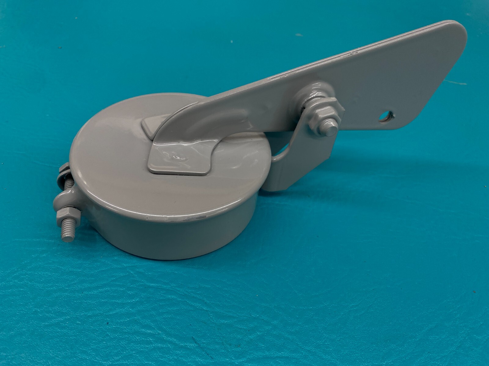 3 1/2" Exhaust Pipe Rain Cap Metal Flapper Truckex # 9374 Heavy Duty 3. ...