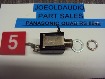 Panasonic Quad RS-8645 Headphone Jack & Mounting Hardware. Parting Out ...
