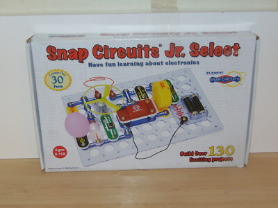 Snap Circuits Jr-Kit # SC-130-Parts Complete, Missing instructions-Ex ...