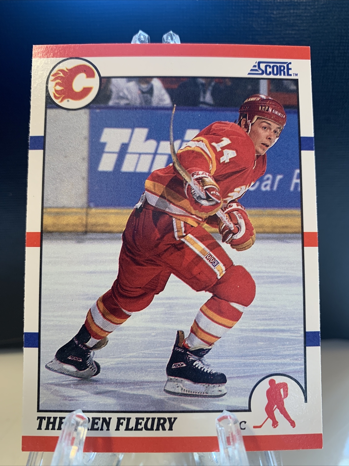1990-91 Score - #226 Theoren Fleury for sale online | eBay