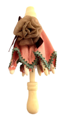 New Thomas J Pacconi Parasol Hanging Ornament Victorian Style Satin ...