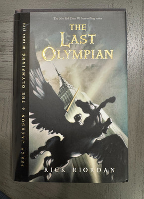 THE LAST OLYMPIAN: Book Five - Percy Jackson & the Olympians by Rick ...
