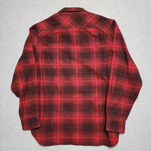 Woolrich NWT Archive Light Flannel Casual Button Down Shirt Size XL in Red Plaid | eBay