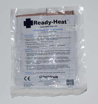 READY-HEAT 4 PANEL HEATED BLANKET SURVIVAL MEDICAL FIRST AID 2017 ...