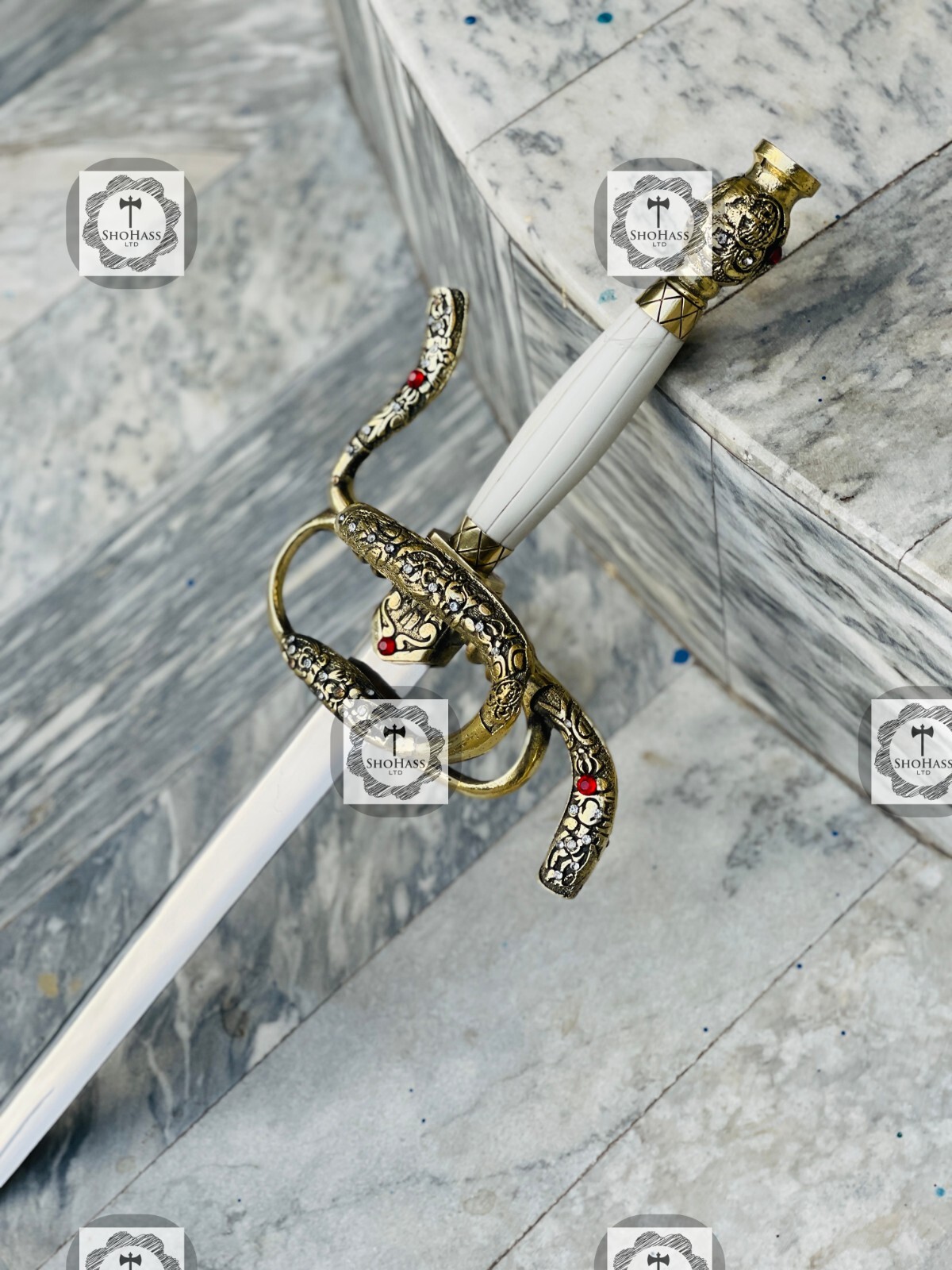 Highlander Sword Handcrafted (Peter Diamon) Toledo Salamanca sword with ...