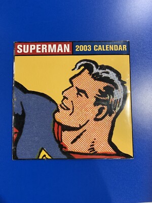 2003 SUPERMAN CALENDAR / FACTORY SEALED | eBay