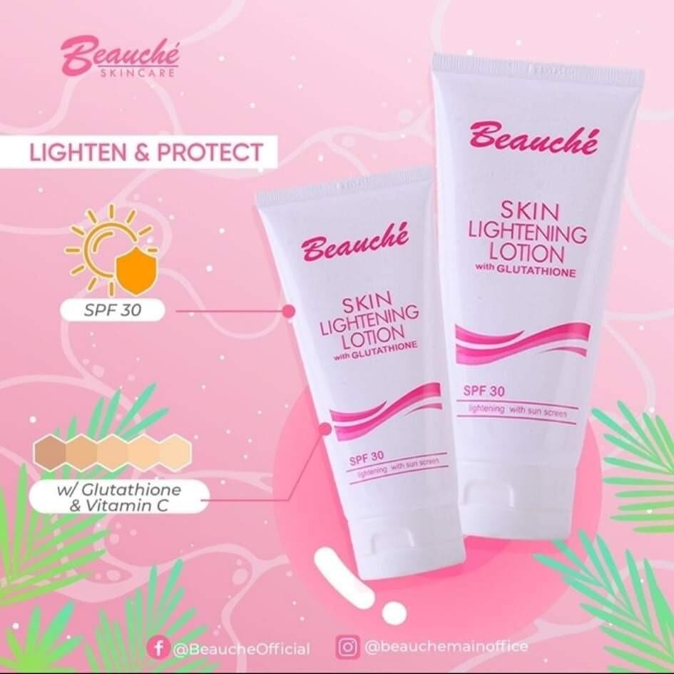 2X Beauche Lotion w/ Glutathione SPF 30 Lightening Sunscreen 200ml ...