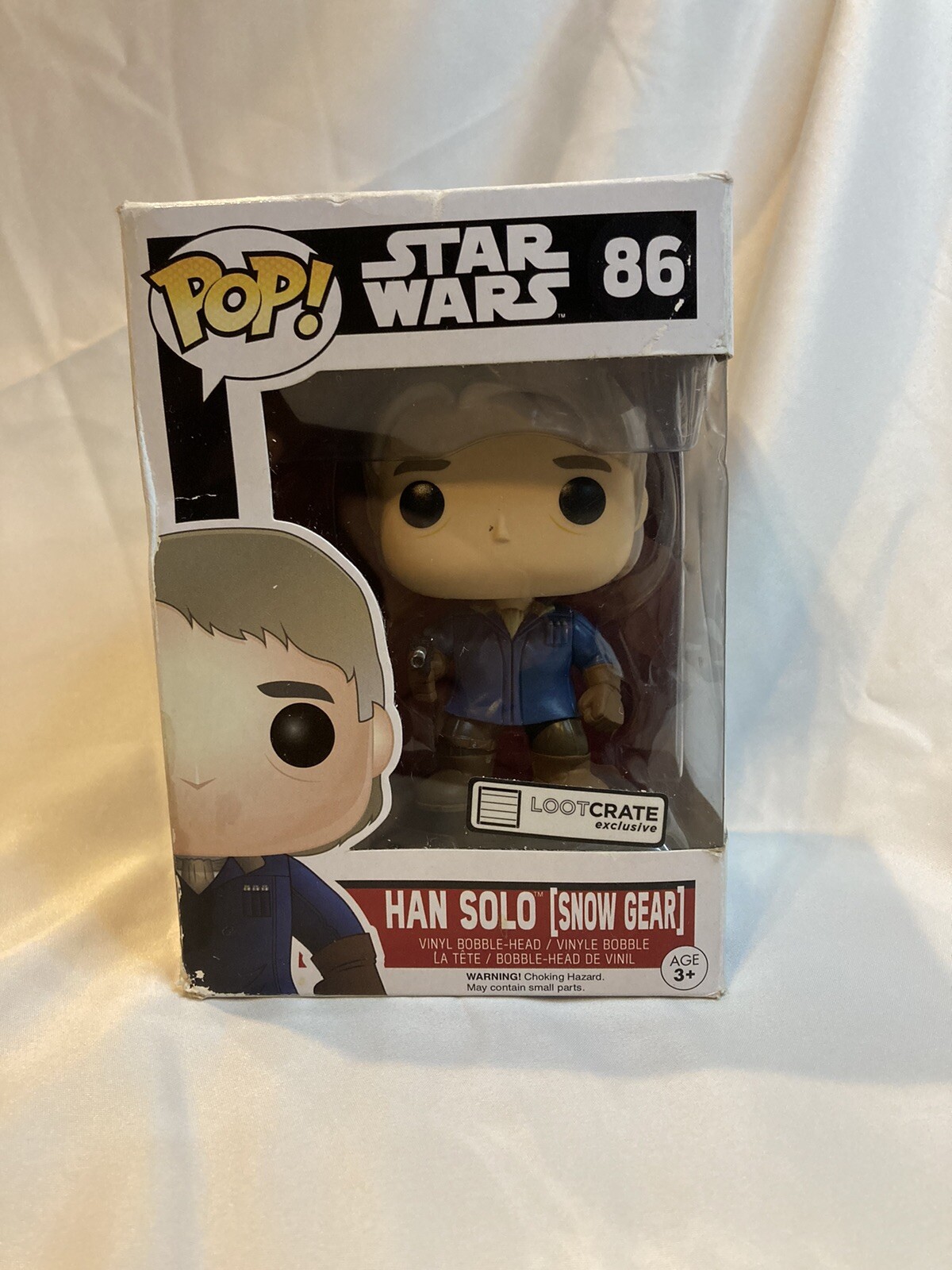 Funko Pop! Vinyl Star Wars #86 Han Solo (Snow Gear) Loot Crate ...