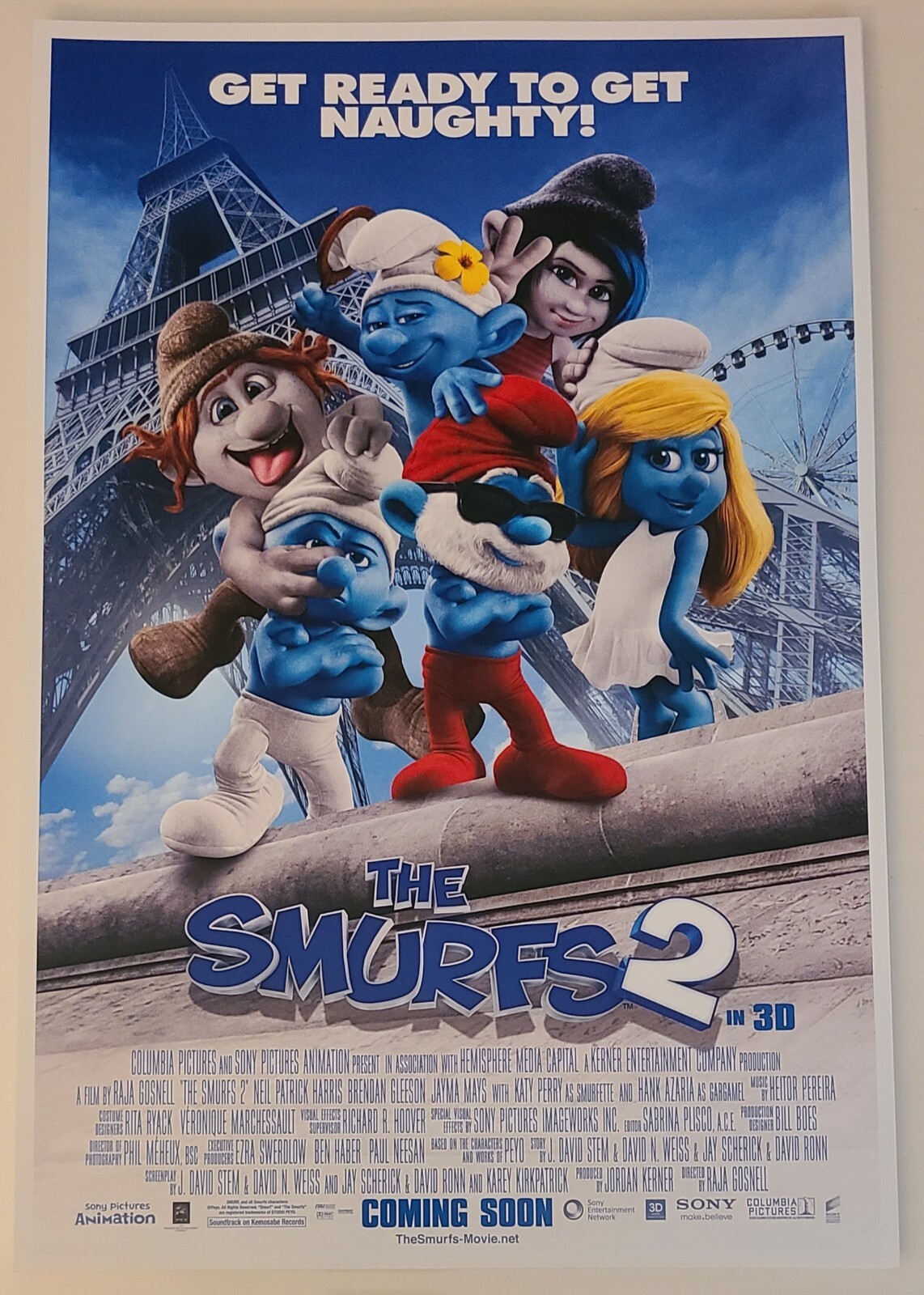 The Smurfs 2 Movie Poster